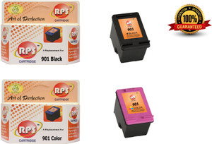 RPS 901 Black + 901 Color ( Black + Tri Color Combo Pack Ink Cartridge ...