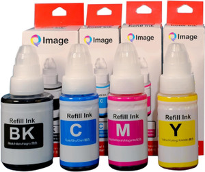 QIMAGE GI 790 Ink Set BCYM For Canon G1010 G2000 G2002 G2010 G2012 ...
