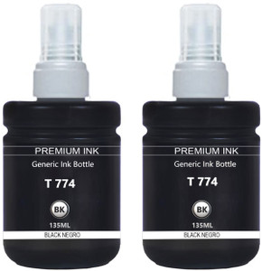 QIMAGE T774 Ink for Epson M200, M205, M100, M105, Printer (Black ...