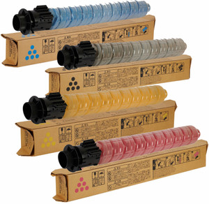 Tack Mp C3503 Black, Cyan, Yellow, Magenta Color-Set Toner Cartridge ...
