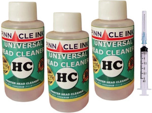 Pinnacle Ink CISS Print Head Cleaning Solution Clear Clogged Blocked ...