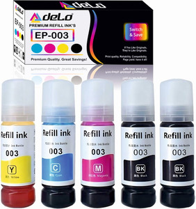 delo 003/001 Ink Compatible For L3110 L3150 L5190 L1110 L4150 L6170 ...