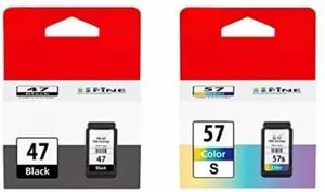 DR CARTRIDGE POINT PG 47 & CL 57 Small Ink Cartridge Compatible with ...
