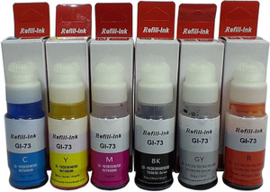 UV GI 73/ 73 Refill Ink Compatible For Canon Pixma G570/ G670 Printers ...