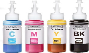 Salty Refill Ink for Cartridges PG88, CL98 Black + Tri Color Combo Pack ...