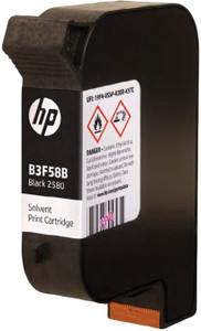 AMB HP 2580 (B3F58B) SOLVENT Black Ink Cartridge - AMB : Flipkart.com