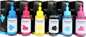 Splashjet Sublimation Ink for EP L800, L1800 Printers - (C,M,Y,Bk,LC,LM ...