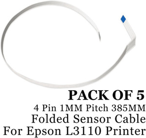 ajaycomputers 4 Pin 1MM Pitch 385MM Folded Sensor Cable For Epson L3110 ...