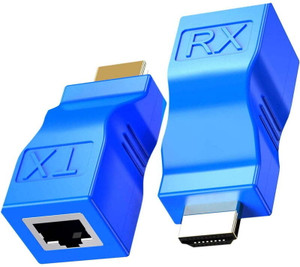 S S Enterprises HDMI to RJ45 Network Cable Extender Converter 1080p up ...