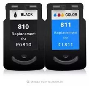 INKTECH PG-810 and CL-811 for Use in Canon MP 245, MP 276, MP 486,MX ...
