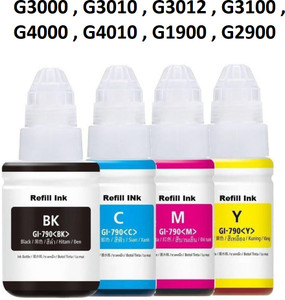 RAMKE Ink For G Series GI 790 G3000,G3010,G3012,G3100,G4000,G4010,G1900 ...