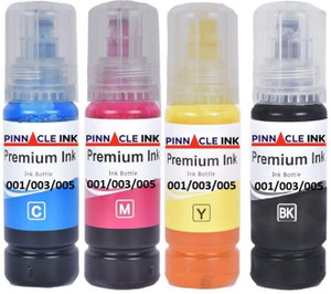 Pinnacle Ink Refill Ink For Epson 001/003/008 Epson L8050 Black + Tri ...