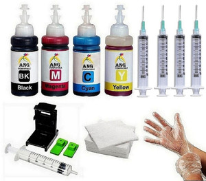 Ang Pg 47 and Cl 57 Black + Tri Color Combo Pack Ink Cartridge - Ang ...