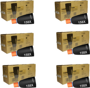 Smart Toner Cartridge 158X Pack Of 6 for HP LaserJet Tank 1005w,1020w ...