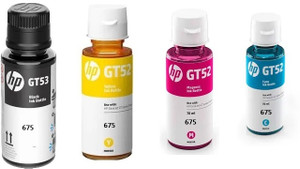 HP INK BOTTLE FOR HP 675 INK TANK SMART TANK PRINTER FOUR COLOR COMBO ...