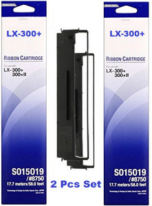 Haedlink 2-Pcs Combo Eps Ribbon Cartridge #8750 LX-300+,LX300+II,LX ...
