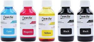 Needle 5x100 gms Ink Refill for Cartridge Printers Black - Twin Pack ...