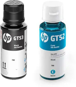 HP ORIGINAL INK BOTTLE FOR HP 790 ALL IN ONE Black & Cyan SMART TANK ...