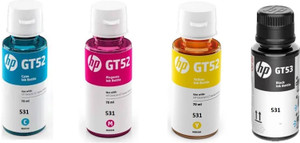 HP ORIGINAL INK BOTTLE 531 SMART TANK & INK TANK PRINTER 4 COLOR COMBO ...