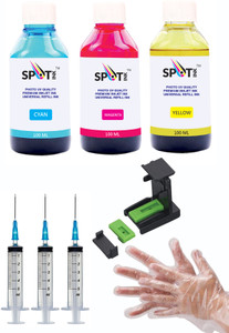 spotink High Yield Inkjet Cartridge Tri-Color Ink Bottle - spotink ...