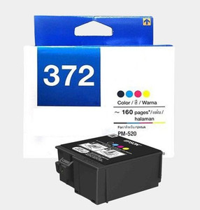 Haedlink T372 Photo Printer Ink Cartridge for Epson T-372, PM-520 Black ...