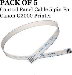 Ab enterprises Control Panel Cable 5 pin For Canon G2000 Printer ( Pack ...