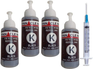 PINNACLE ALL BLACK A1 Canon PIXMA G3415 All Black Refill Ink High ...