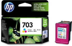 HP 703 Tri Color Ink Cartridge - HP : Flipkart.com