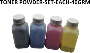 FINEJET COLOR TONER POWDER SET FOR USE IN HP COLOR CARTRIDGES Black ...