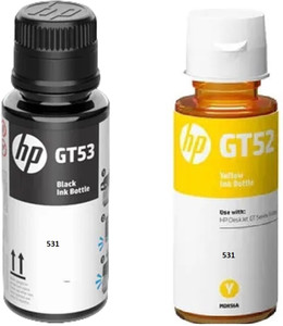 HP INK BOTTLE FOR HP 531 Original ALL IN ONE Black & Yellow SMART TANK ...