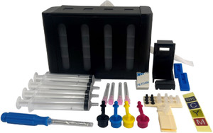 UV CISS Ink Tank Kit WITH ALL ACCESSORIES Universal For HP DeskJet 1000 ...