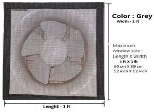 Yako Toko - Good Selling Window Exhaust Fan Mosquito Net - 1x1 Feet ...