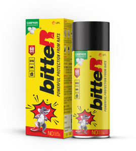 bitteR Powerful Protection from Rats, JUMBO Spray - Camphor Fragrance ...