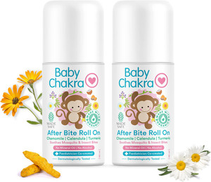 BabyChakra After Bite Roll On for Insects & Mosquito Bites | No Mineral ...