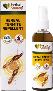 HERBAL STRATEGI Termite Spray - Non-Toxic, Effective Termite Repellent ...