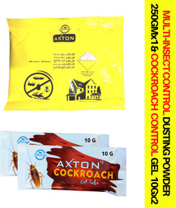 AXTON Best Multi Insect Control Dusting Powder & Cockroach Control Gel ...