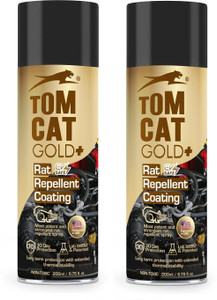 TOMCATSHADOW GOLD No Entry Rat Repellent Spray for Cars, Pack of 1- EV ...