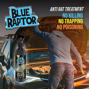Blue Raptor Rat Repellent Spray by Shadow Securitronics for Automobiles ...