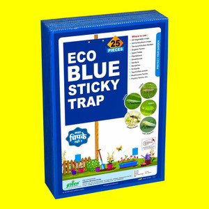 Green Revolution ECO Blue Sticky Trap For Garden and Farm, To control ...