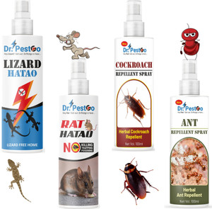 Dr.PestGo Flying Insect Killer, Crawling Insect Killer Cockroach Killer ...