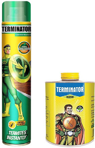 Pidilite Terminator Wood Preservative 320 ml Spray+ 250 ml Refill + 3 ...