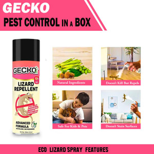 gecko Lizard Repellent Spray India's First Aerosol Based Herbal | Eco ...