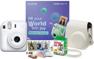 Fujifilm Instax Mini 12 Moment Box with 20 Shots Instant Camera Price ...
