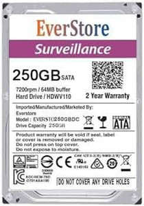 EverStore Hard Drive 250 GB Desktop White SATA III Internal Hard Disk ...