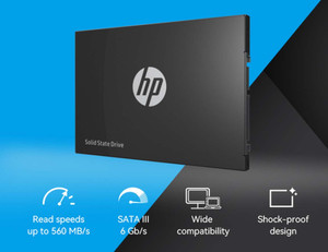 HP S700 SATA 3D NAND 500 GB Laptop, Desktop Black SATA Internal Solid ...