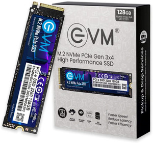 tech mentorz EVM M.2 NVME 128 GB Laptop Black PCIe NVMe Internal Solid ...