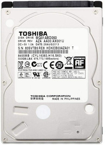 TOSHIBA Tcp lap 500 GB Laptop Silver, White SATA Internal Hard Disk ...