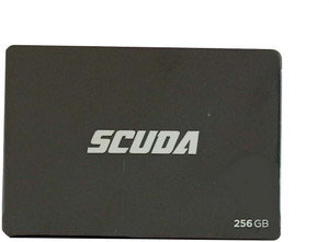 scuda 256GB SATA SSD 256 GB Laptop, Desktop, All in One PC's Black SATA ...