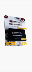 Simmtronics 2.5 256 GB Desktop, Laptop Black SATA Internal Solid State ...
