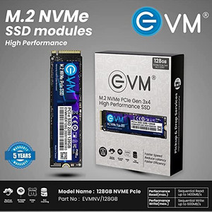EVM M.2 NVME 128 GB All in One PC's, Desktop, Laptop Black PCIe NVMe ...